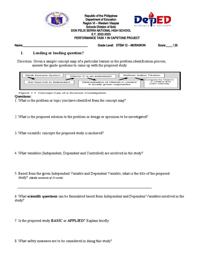 Performance Task 1 (Research) | PDF