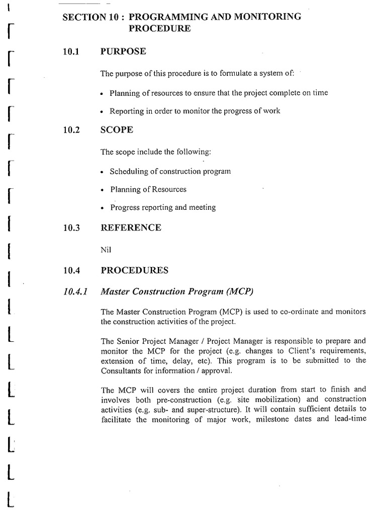 Construction Monitoring Procedure-2023 | PDF