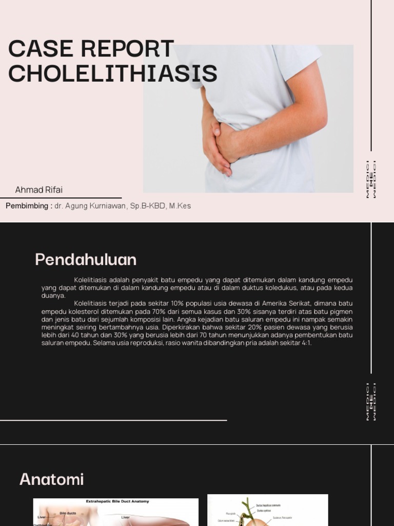 Refka Cholelitiasis | PDF | Kesehatan Holistik