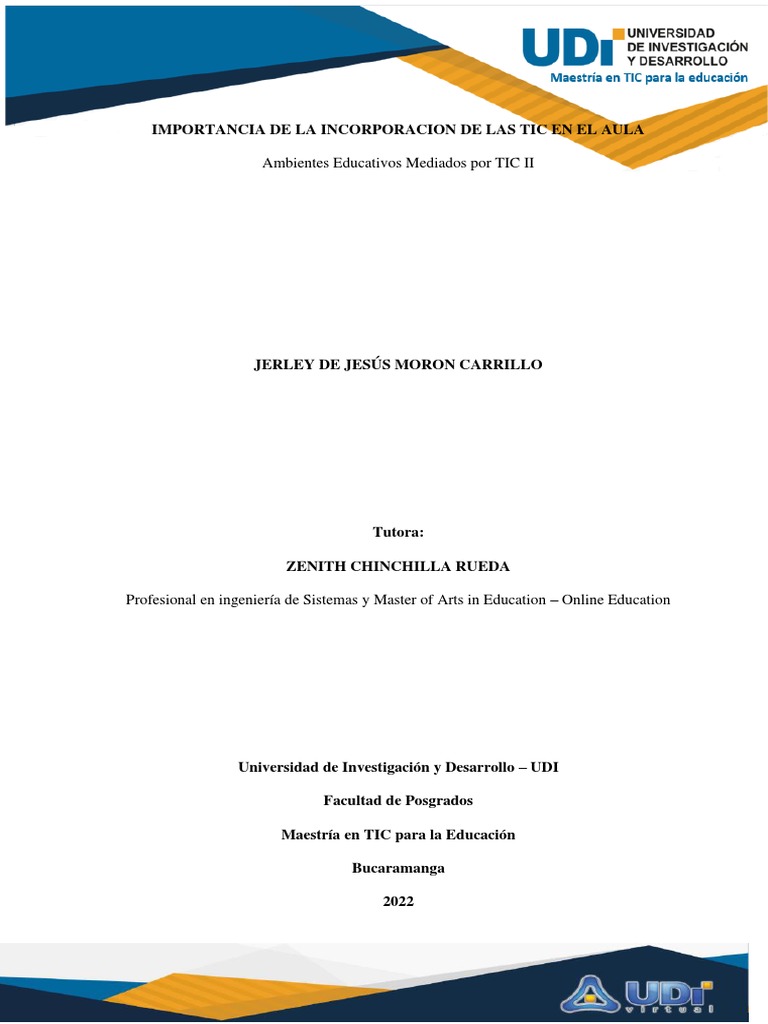 A1 Individual Jerley Morón AMT2 | PDF | Tecnología de información y ...