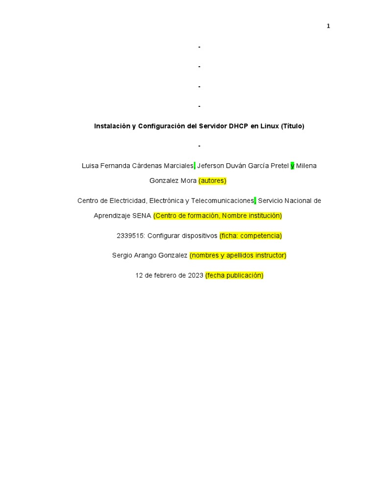 Ejemplos Con APA | PDF