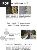 Ficha Técnica de Slurry Seal | PDF | Emulsión | Materiales de construcción