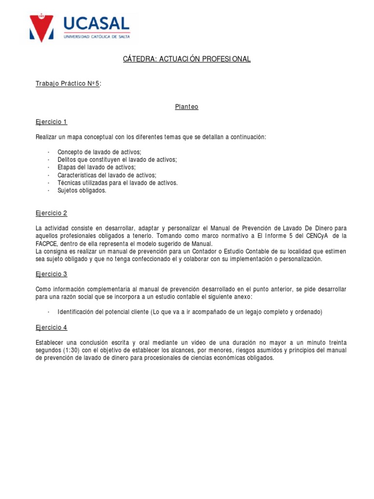 2022 Trabajo Practico N°5 | PDF