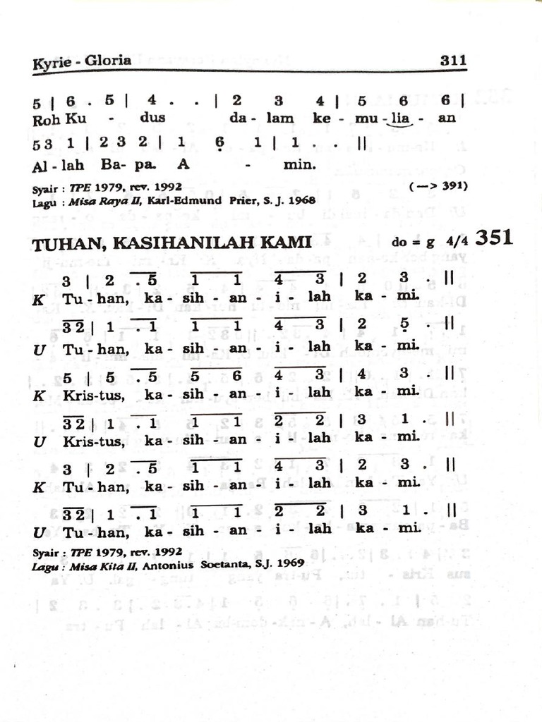 Ordinarium M. Kita II | PDF