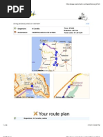 AA Route Planner | PDF | Road Transport | Transport