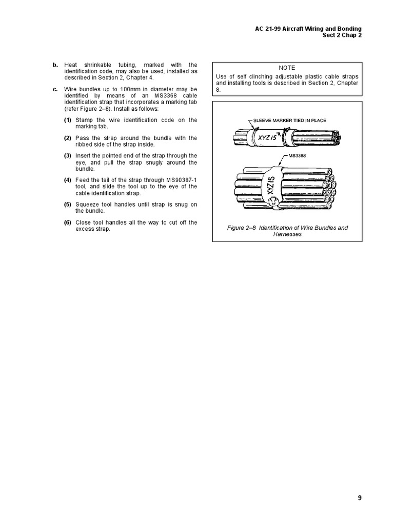 Guidelines for Identifying Aircraft Wires and Cables | PDF ...