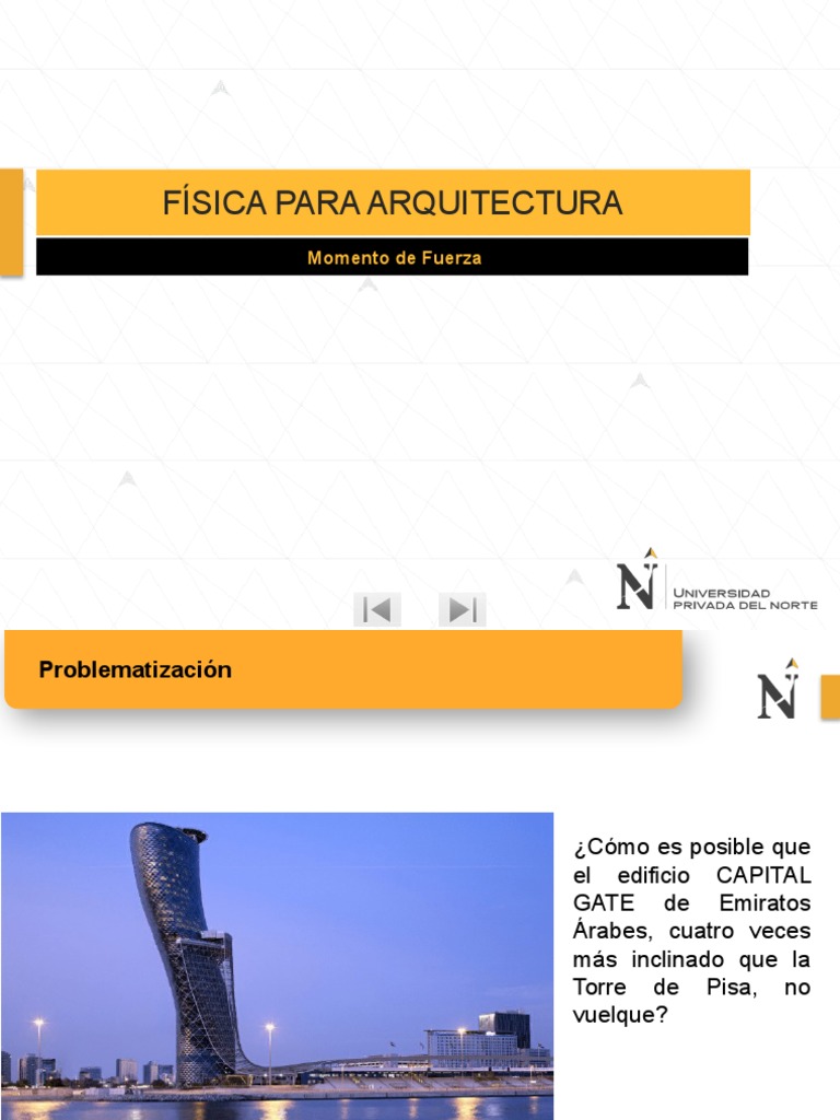 Física para Arquitectura: Momento de Fuerza | PDF