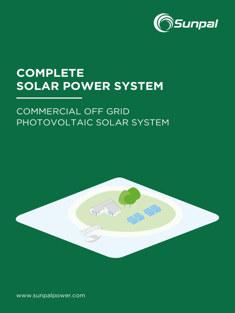 Sunpal Commercial Off Grid | PDF | Photovoltaic System | Solar Power