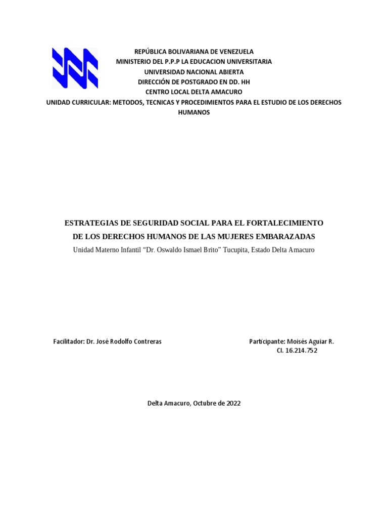 Ejercicio Complemento A Tarea 3 | PDF | Mujer | Muerte materna