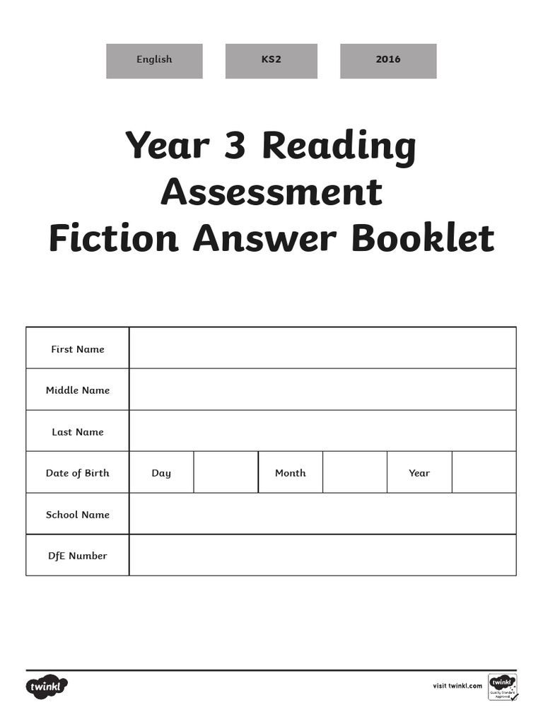 Answer Booklets Combined | PDF | Peter Rabbit