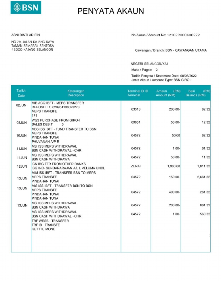 BSN | Download Free PDF | Debit Card | Personal Finance