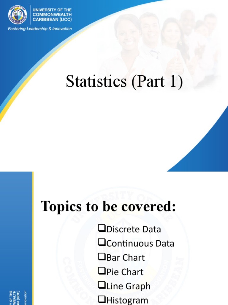 Statistics (Part 1) | PDF | Pie Chart | Chart