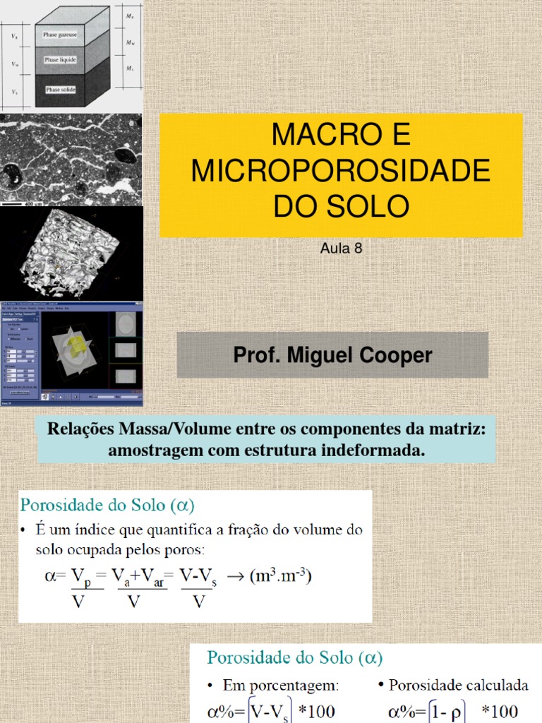 Aula Prática 3 - Porosidade Do Solo | PDF