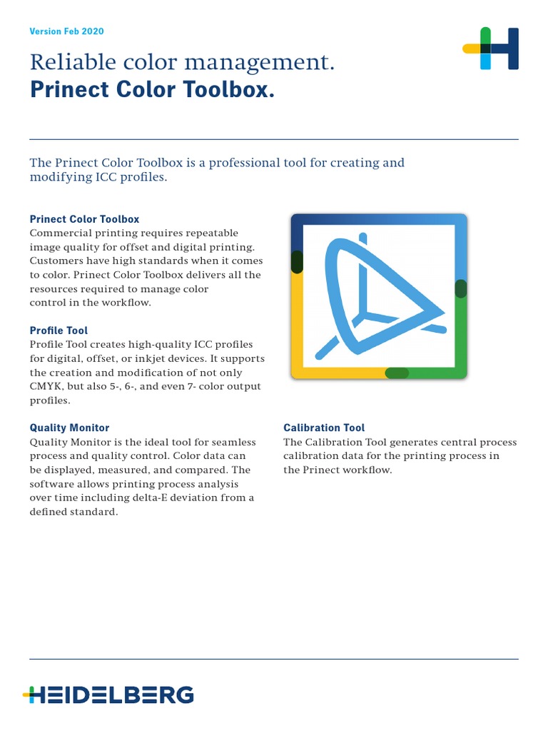 Prinect Color PDF Toolbox | PDF | Graphic Design | Computing
