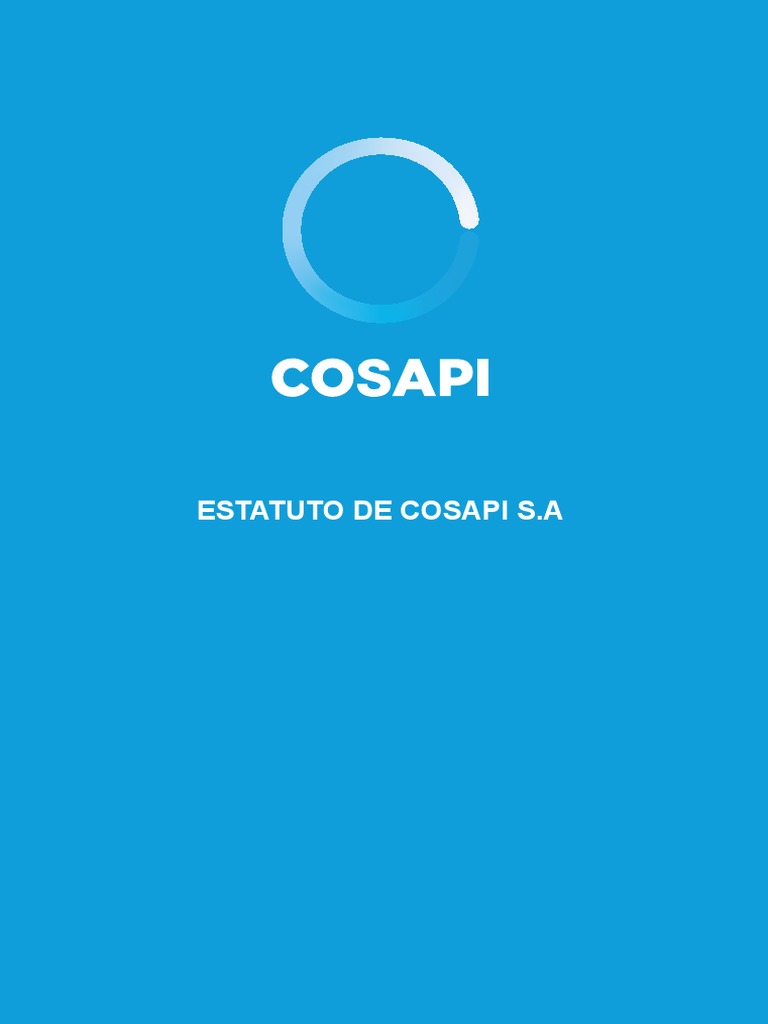 Estatuto de Cosapi Sa | PDF | Arbitraje | Compartir (Finanzas)