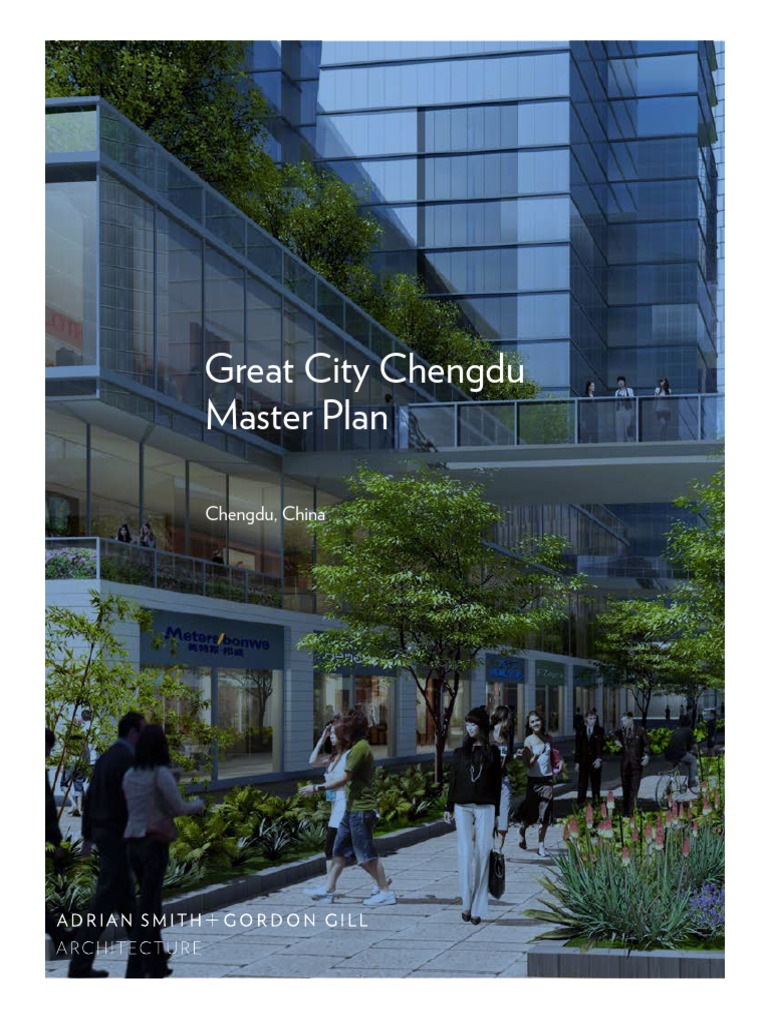 Great City Chengdu Sustainable Master Plan | PDF | Infrastructure | Waste