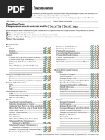 RPG Consent Checklist Hypn | PDF | Recall (Memory) | Cognitive Science
