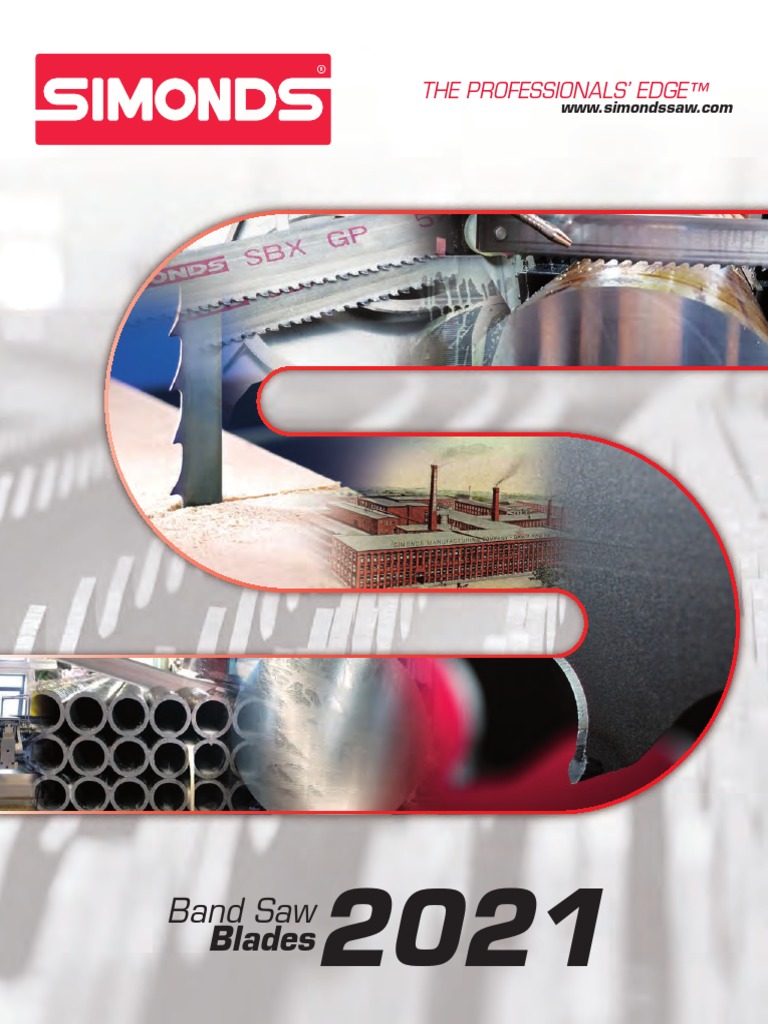 Simonds Catalogo 2021 | PDF | Alloy | Blade