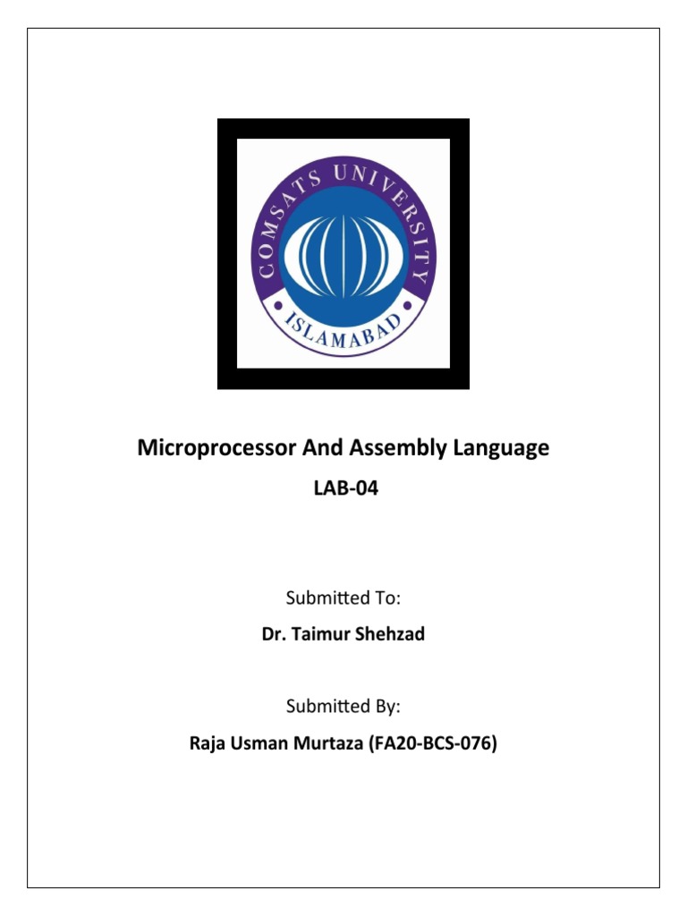 Maal Lab-04 (Fa20-Bcs-076) | PDF Maal Lab-04 (Fa20-Bcs-076) | PDF