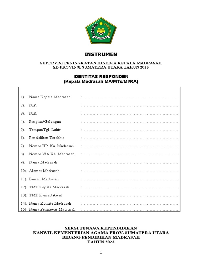 Intrumen Kamad | PDF