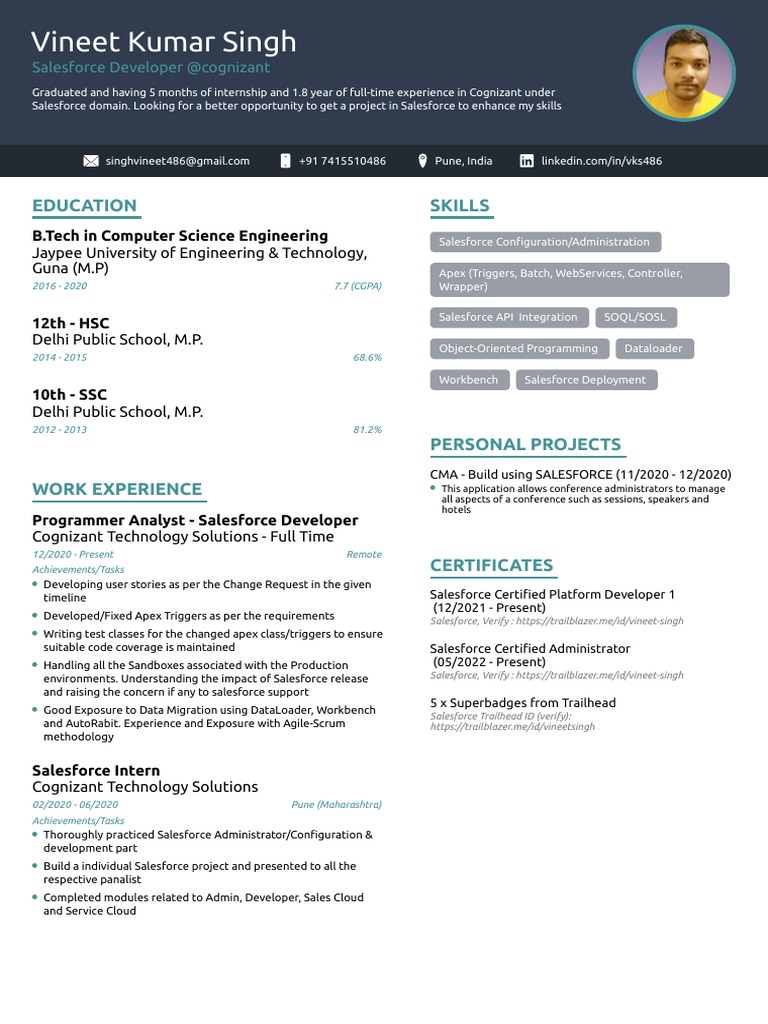 Vineet Resume | PDF | Cloud Computing | Software