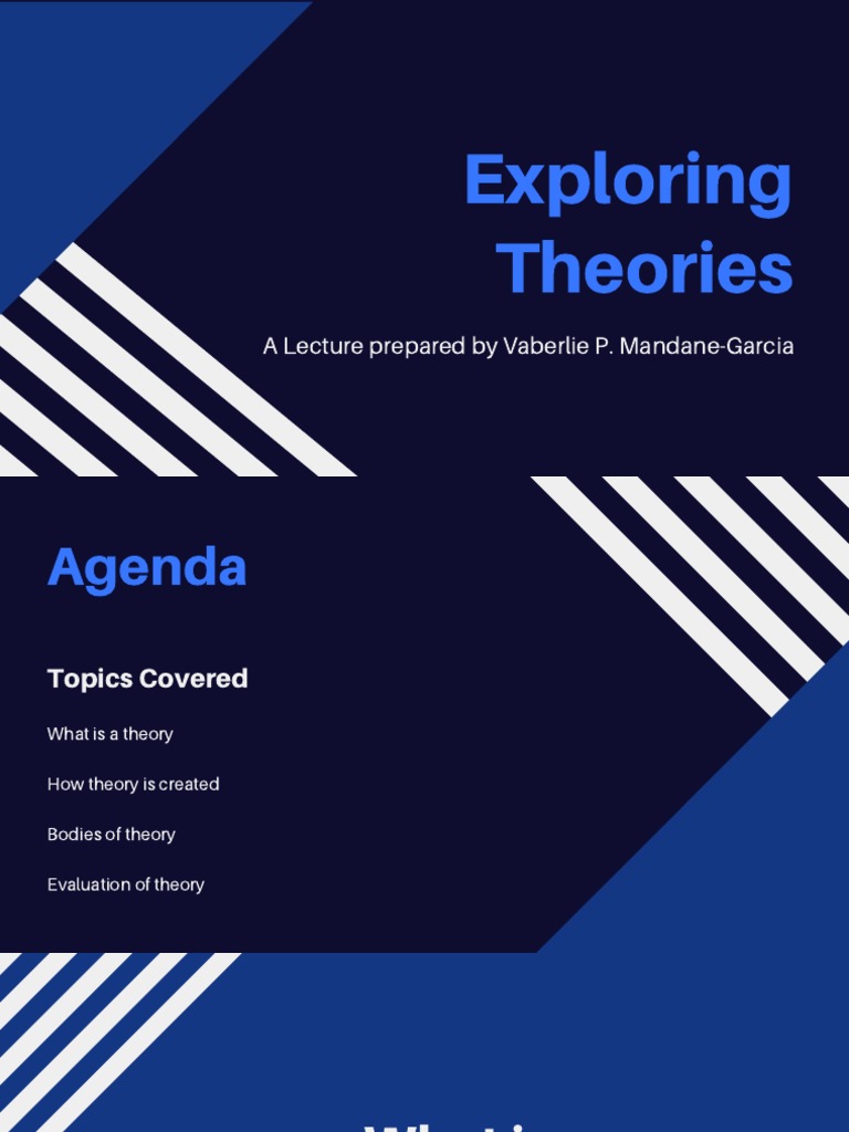 Exploring Communication Theories | PDF | Theory | Science