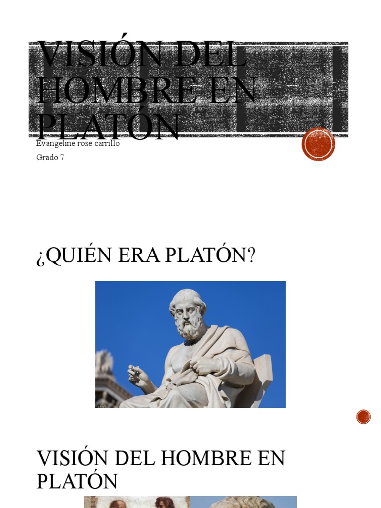 Visión del Hombre en Platón | PDF