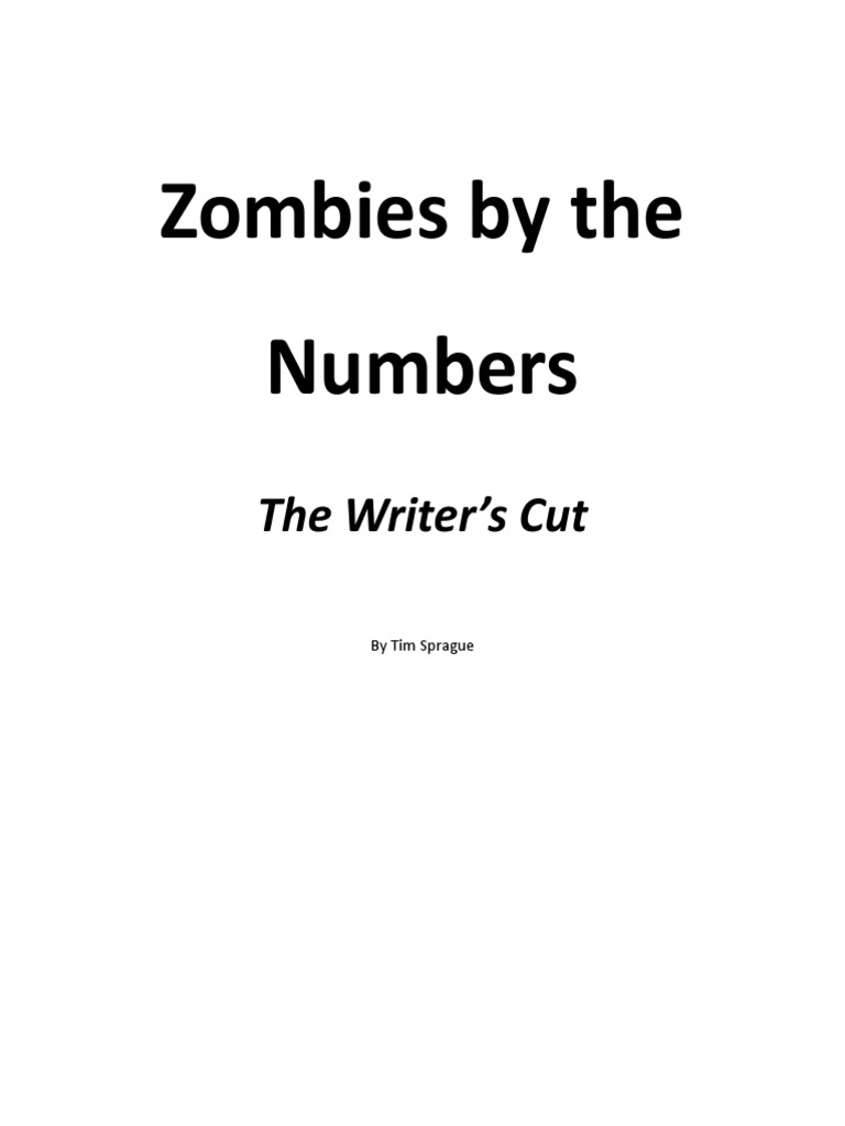 Zombies by The Numbers | PDF | Zombies