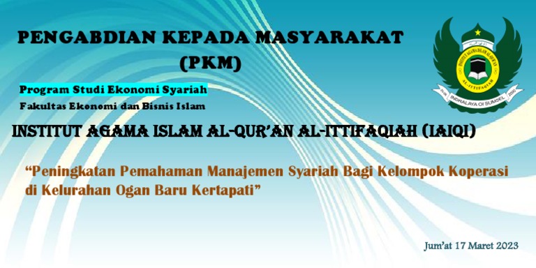 Banner PKM Dosen ESY | PDF