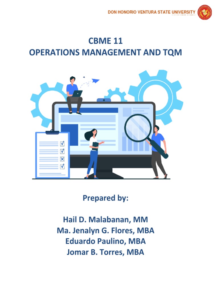 Cbme 1 | PDF | Supply Chain | Operations Management