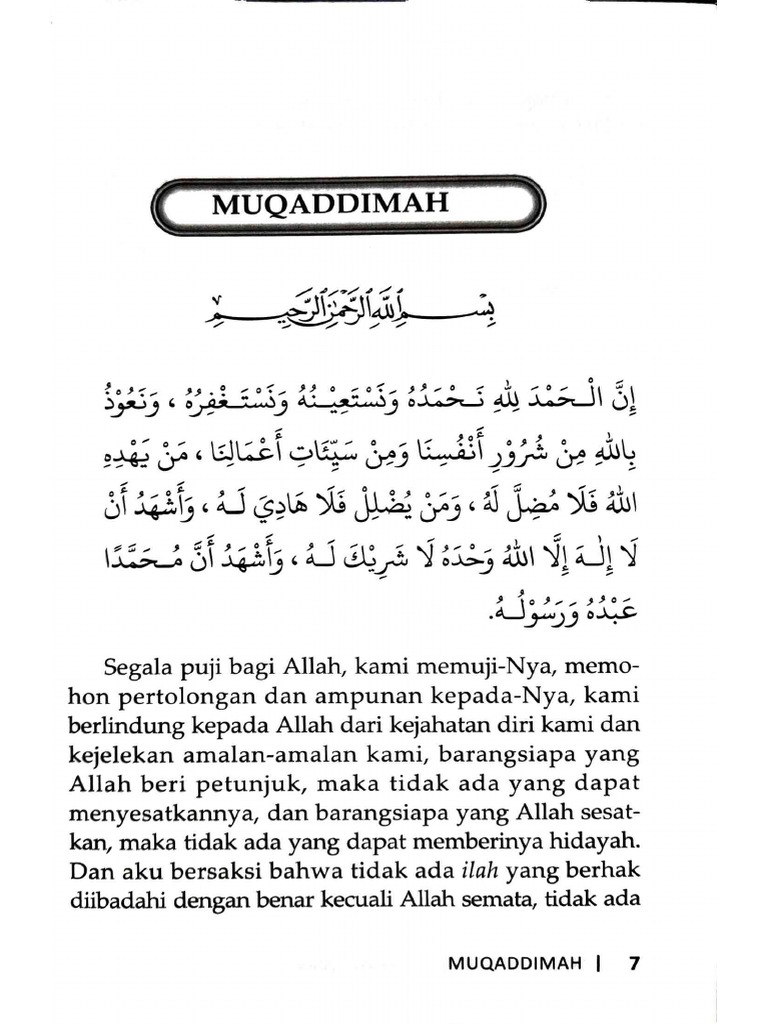 Muqaddimah Ceramah | PDF