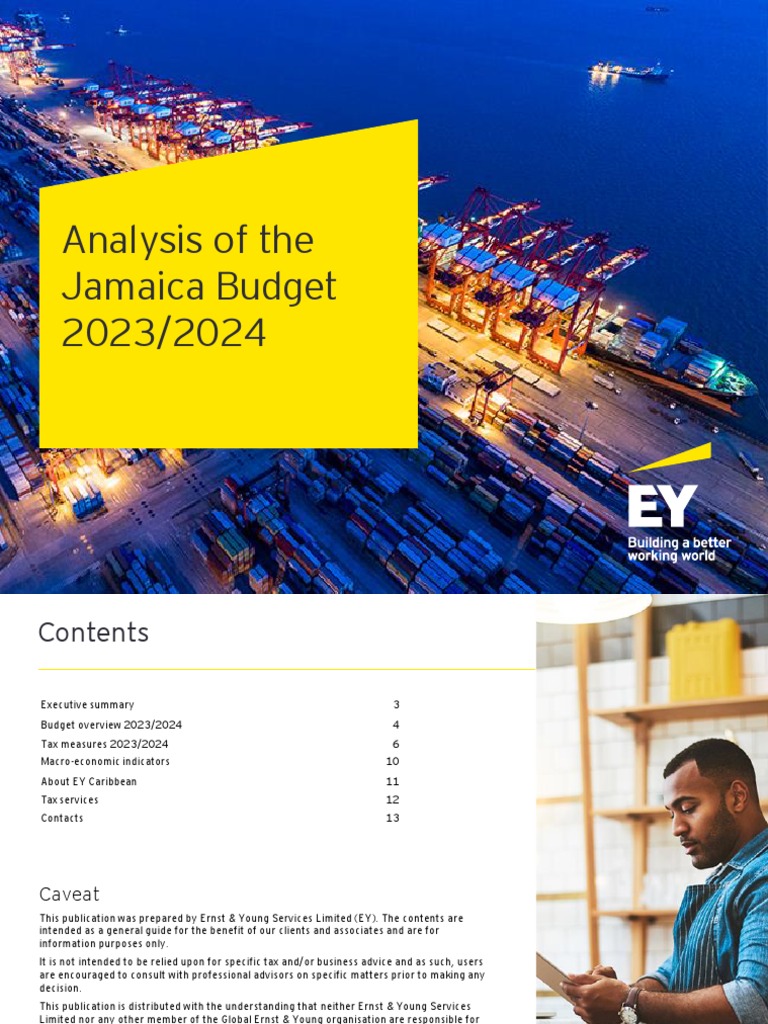 Ey JM Budget Analysis 2023 2024 10032023 | PDF | Taxes | Inflation