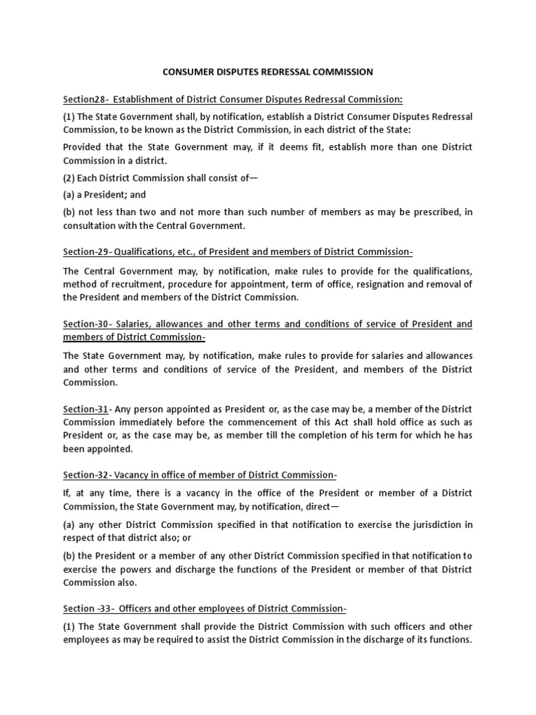 Consumer DISPUTES REDRESSAL COMMISSION | PDF | Damages | Complaint