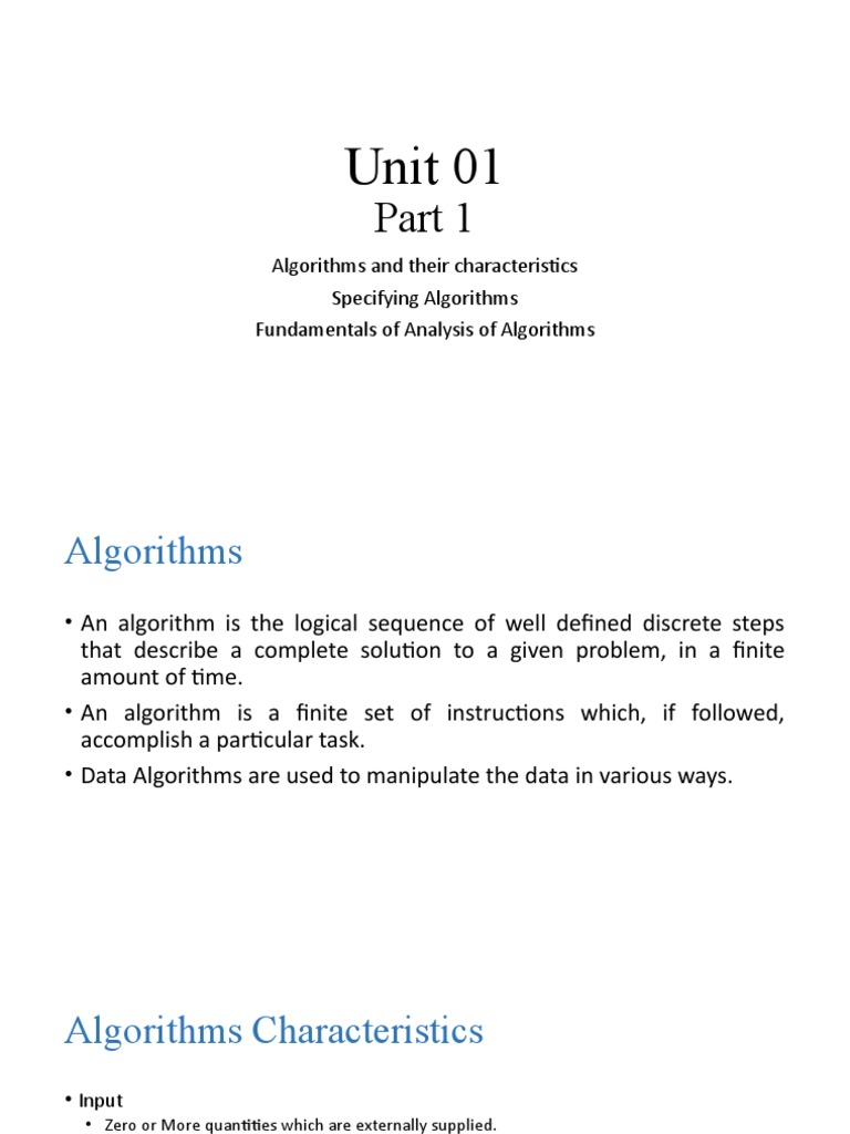 Analysis Of Fundamental Algorithms Exploring Time And Space Complexity Through Pseudocode