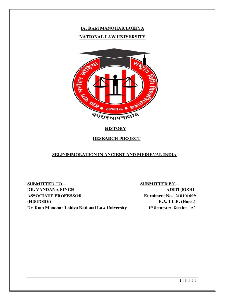 History 1st Sem Project Final | PDF | Indian Religions