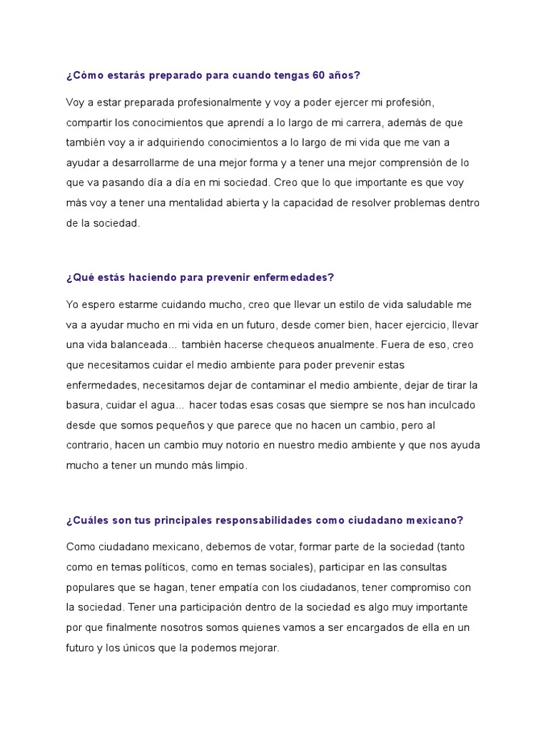 Semana 14. Reflexión Final | PDF