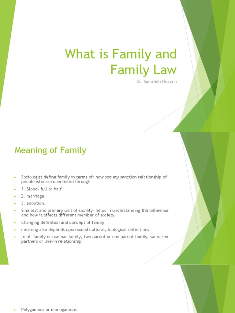 Family Law Class PPTs | PDF | Annulment | Marriage