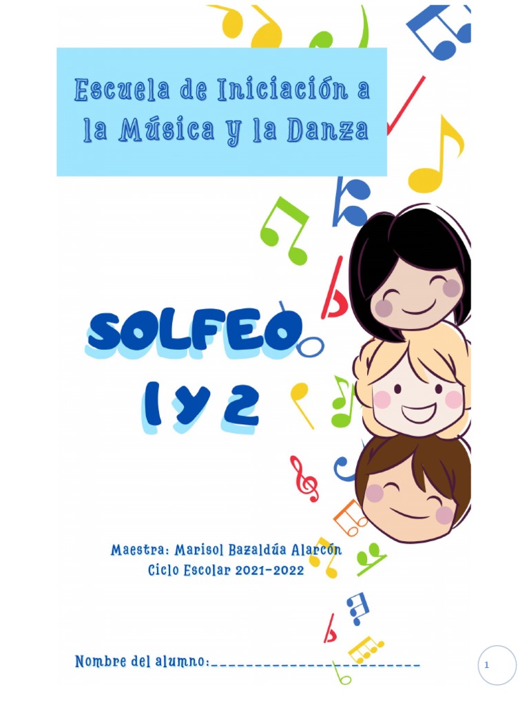 Introducción al Solfeo para Niños | PDF | Clave | Notación