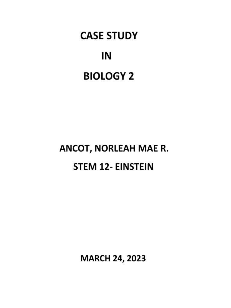 Case Study Bio Gmo | Download Free PDF | Genetically Modified Food | Genetic Engineering