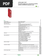 XPSUAF13AP Safety Module Overview | PDF | Relay | Switch