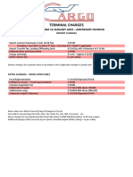 MSC France 2024 Local Charges Overview | PDF | Cargo | Bill Of Lading