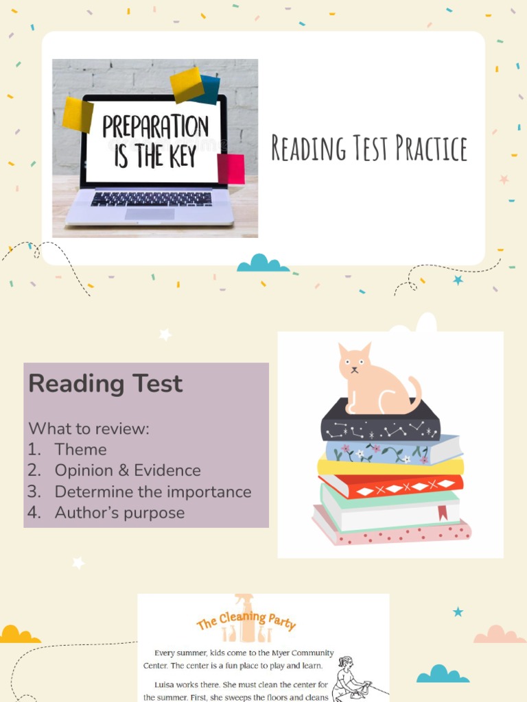 Reading Test Practice | PDF