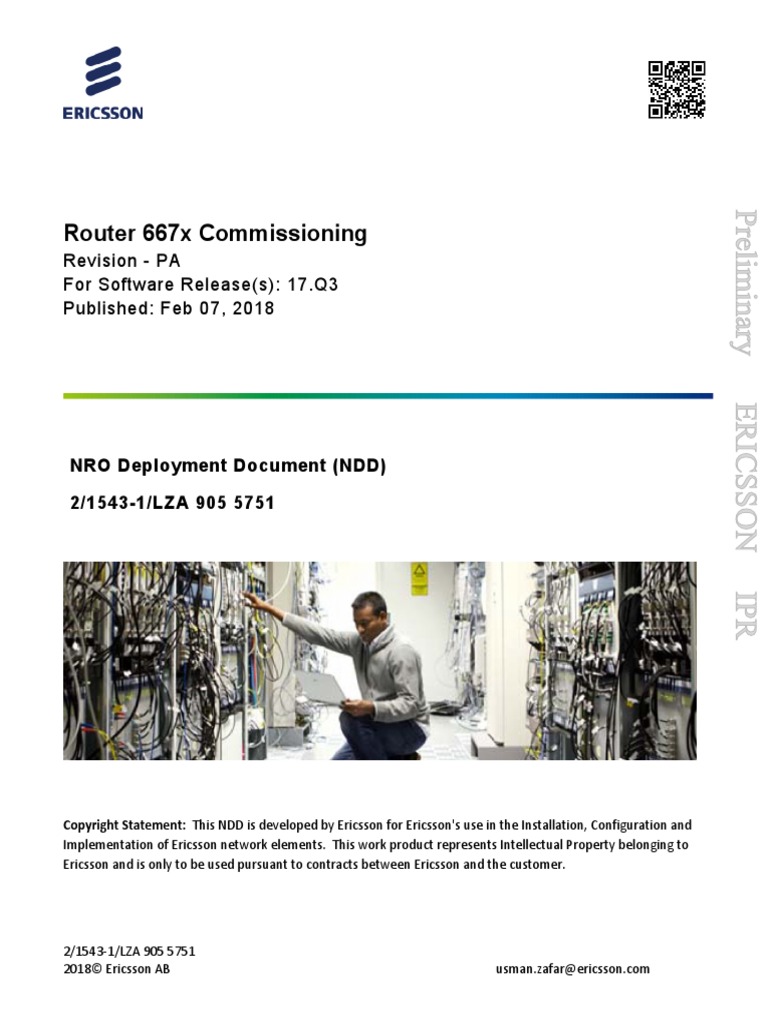 Router 667x Commissioning: Revision - PA For Software Release(s) : 17.Q3 Published: Feb 07, 2018 ...