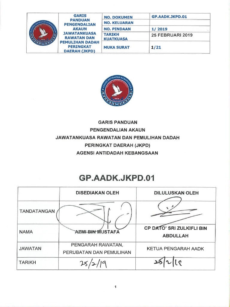 GP Pengendalian Akaun JKPD | PDF