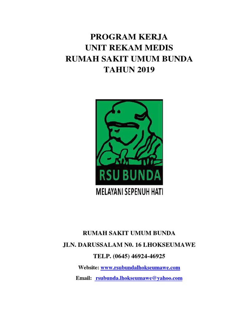 Program Kerja Rekam Medis | PDF