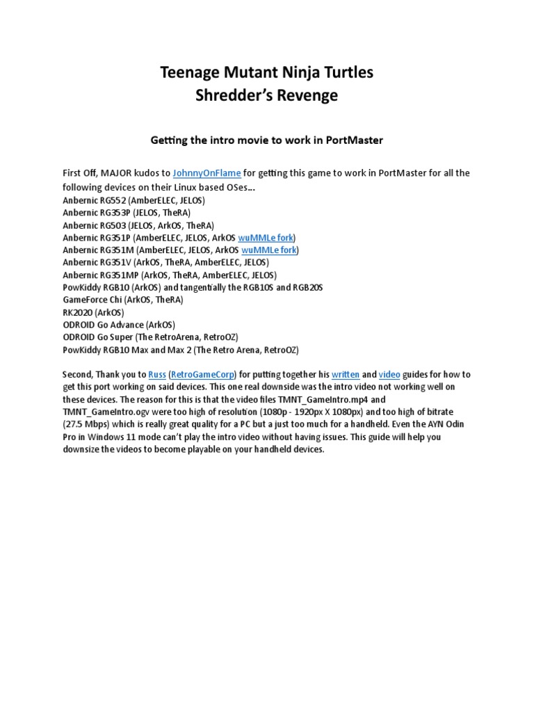 Teenage Mutant Ninja Turtles | PDF | Software | Computer Engineering