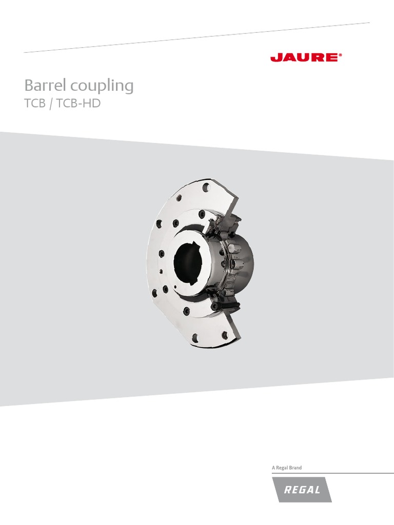 Barrel Coupling: TCB / TCB-HD | PDF | Gear | Applied And ...