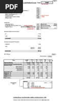 Example Calculation Stability Pontoon | PDF