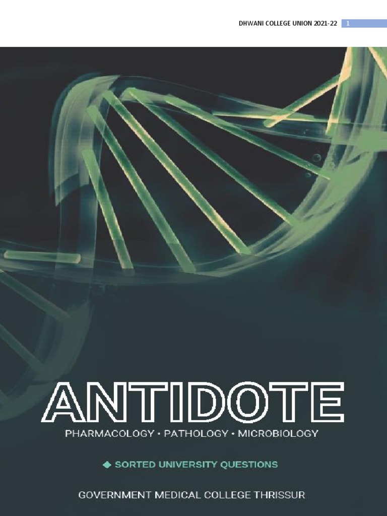 2nd Year Antidote | PDF | Immune System | Hepatitis B