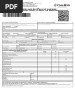 CHOLA Revised Motor Insurance Claim Form | PDF | Insurance | Vehicles